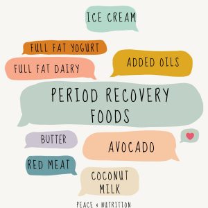 How To Get Your Period Back After Restriction | Peace & Nutrition™