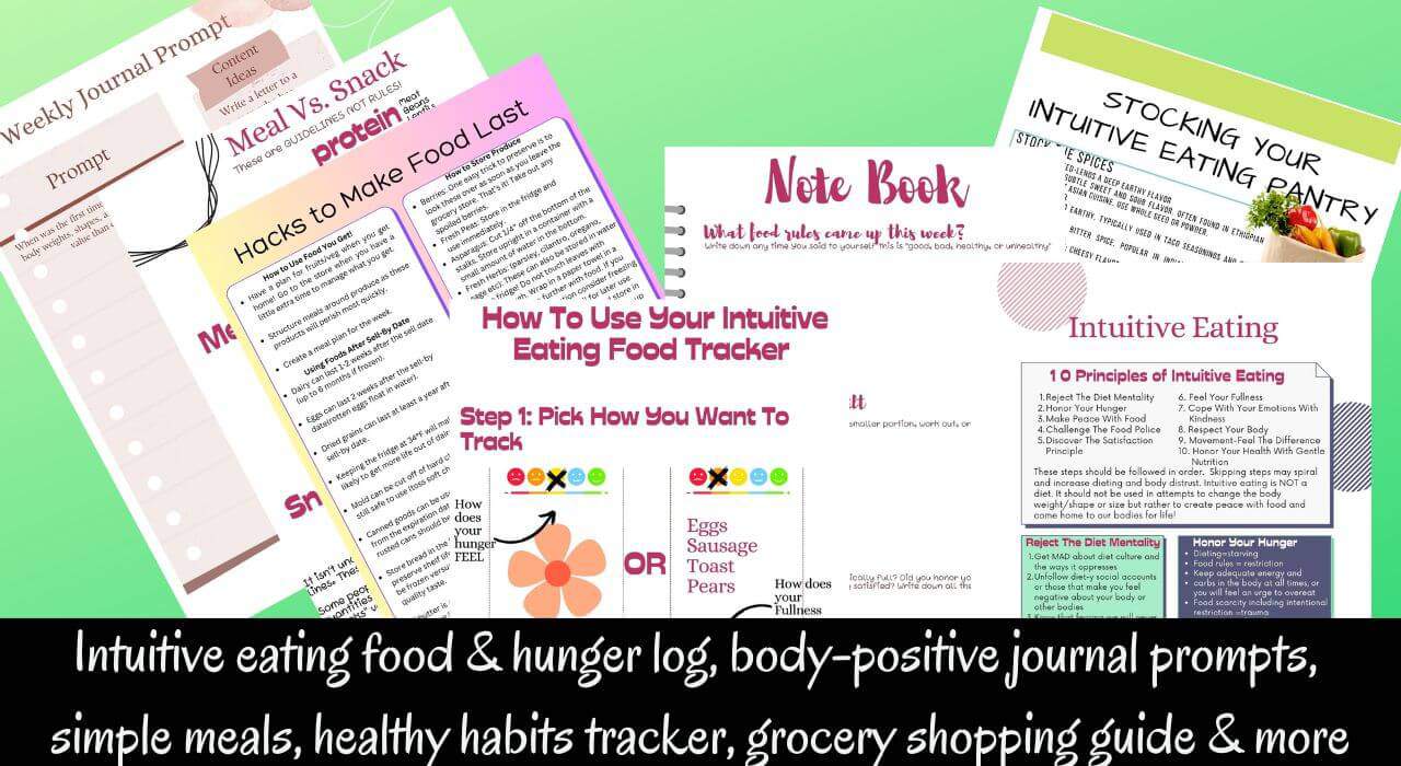 Intuitive Eating Before And After | Peace & Nutrition™