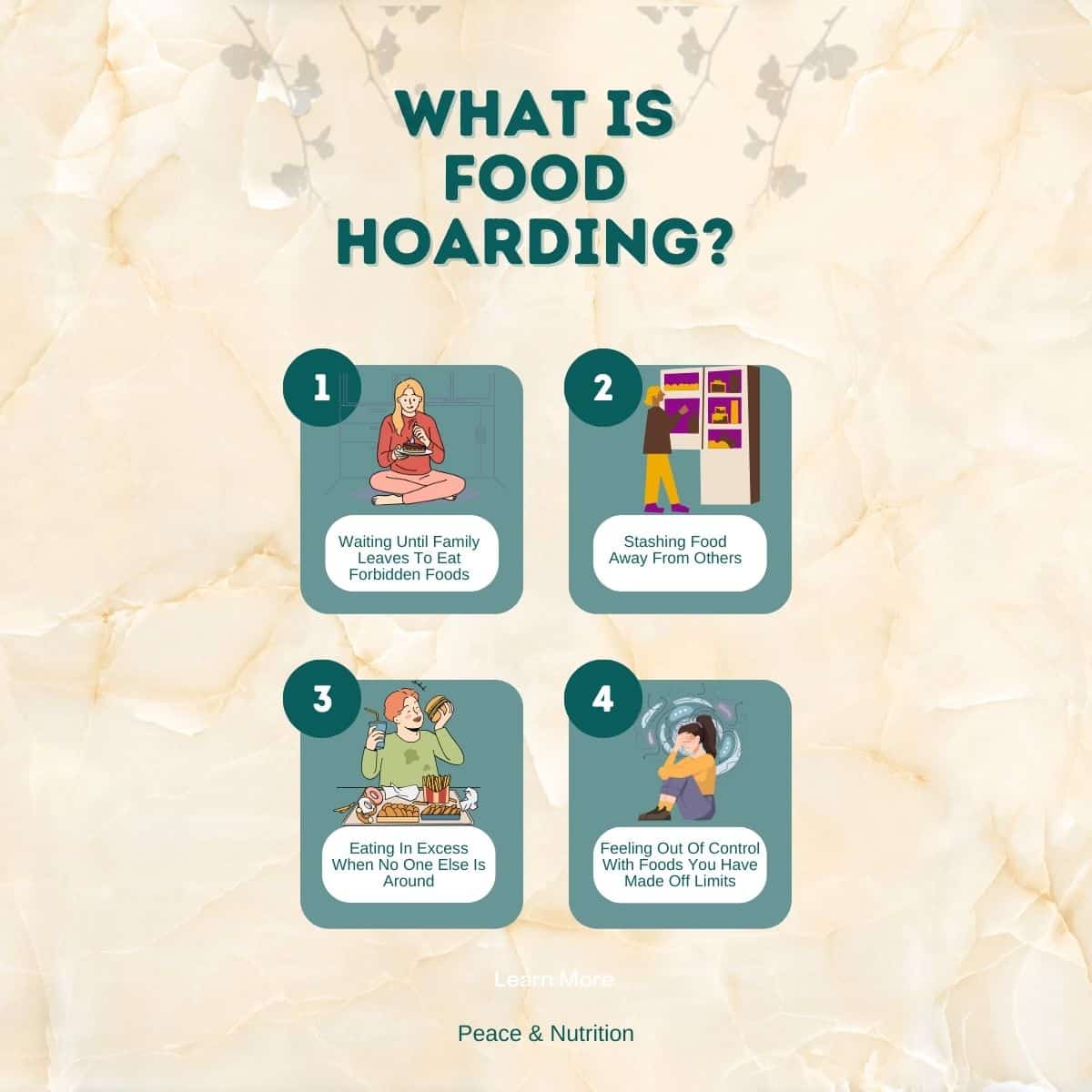 Hiding Food and Eating In Secret | Peace & Nutrition™