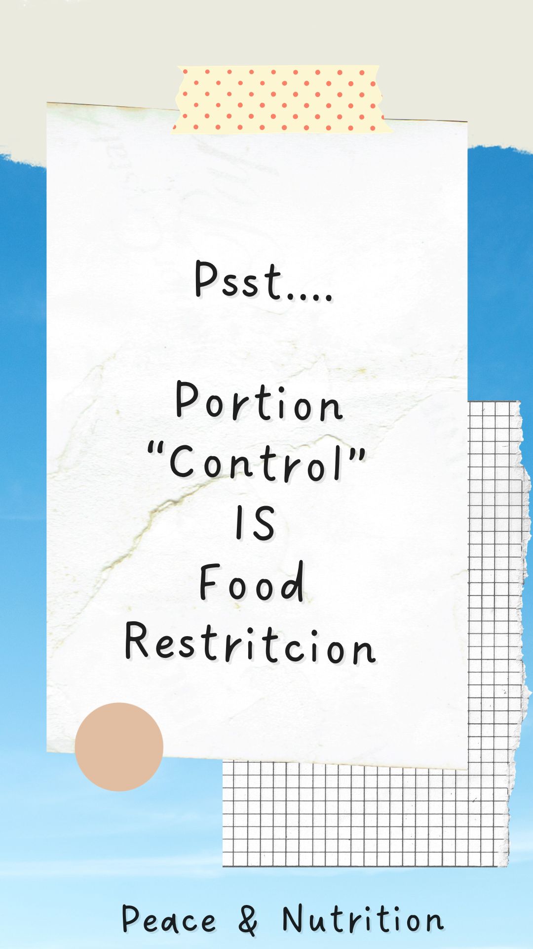 7 Food Restriction Examples | Peace & Nutrition™