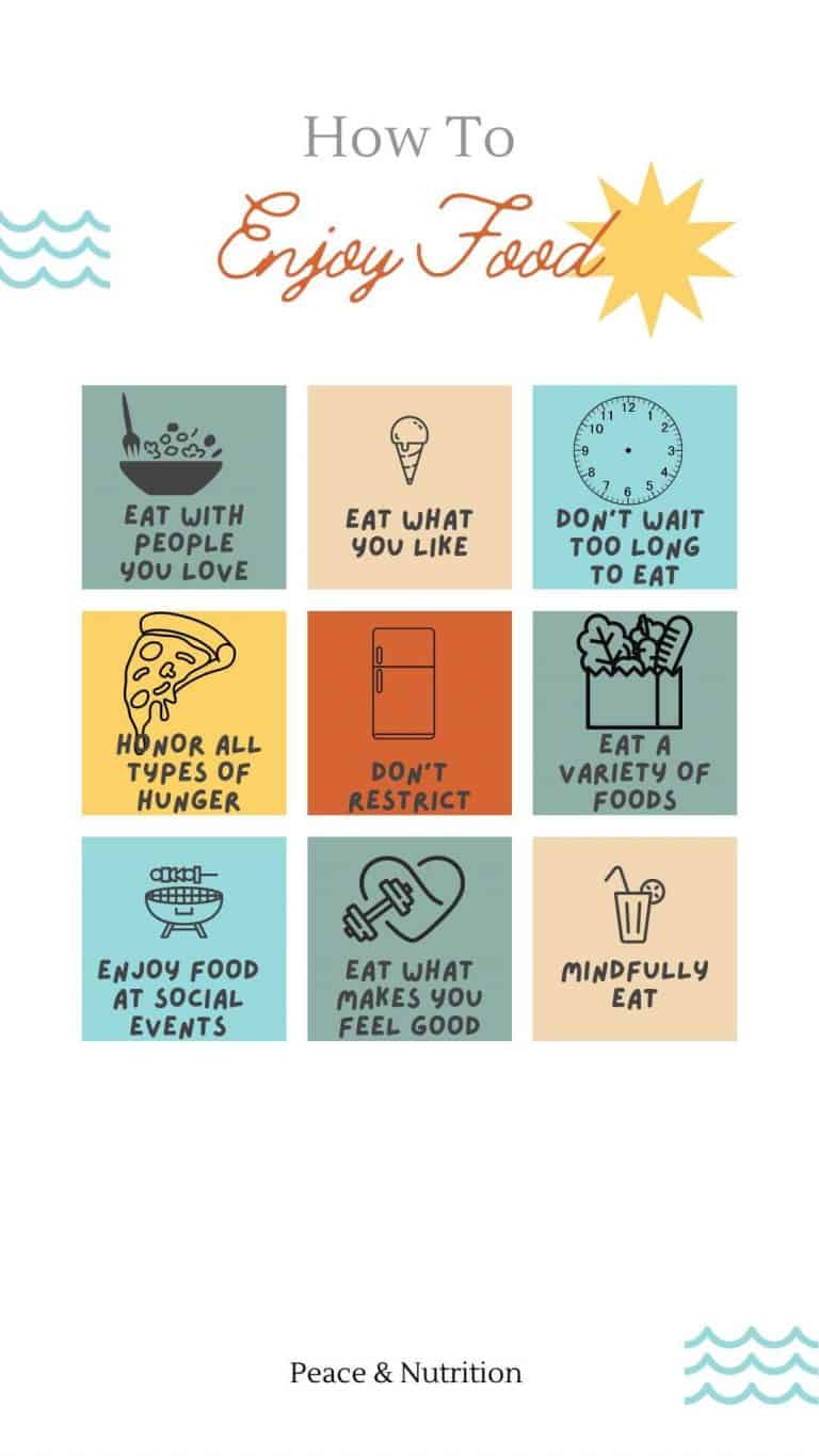 How To Enjoy Food | Peace & Nutrition™